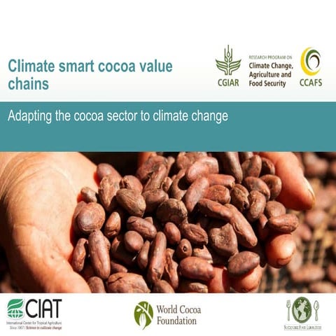Climate smart cocoa value chains | PPT