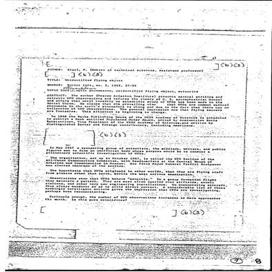 Cia ufo document 1968 | PDF