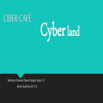 Ciber café | PPTX