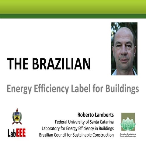 CIB TG66 South America Webinar 2010-11-04 5 Roberto Lamberts | PDF