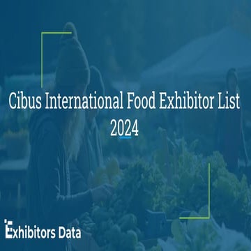 IFT FIRST 2026 Verified Attendee & Exhibitor Contact List for Food ...