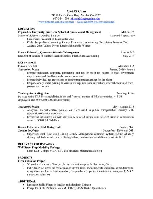 anne's resume | PDF