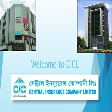 Presentation on Central Insurance Company Limited | PPTX