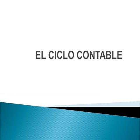 El ciclo contable, definición, fases, esquema | PPT