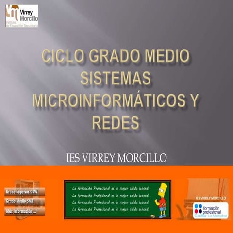 Ciclo Grado Medio Sistemas Microinformáticos y Redes IES Virrey ...