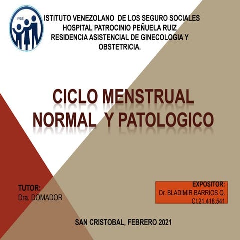 Ciclo Menstraul Normal y Patologico.pptx