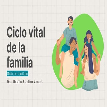 Ciclo de la vida familiar | PPTX