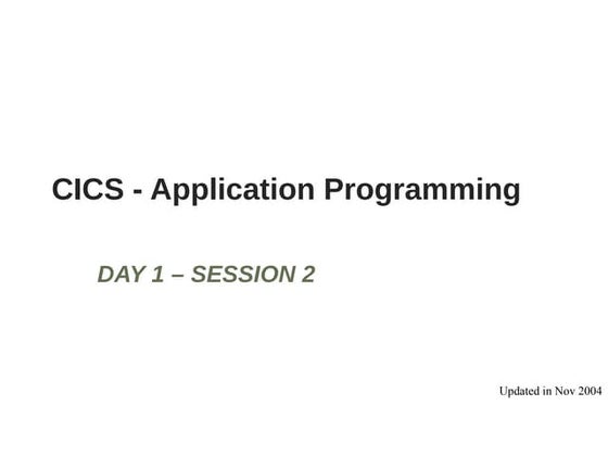 Mainframe Opc Ppt