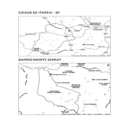 Cidade de Itapevi mapas | DOCX