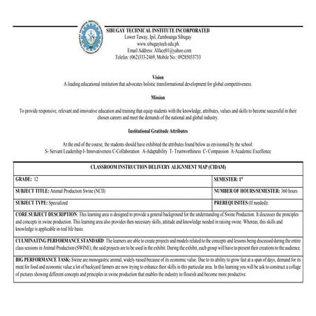 CLASSROOM INSTRUCTION DELIVERY ALIGNMENT MAP.docx
