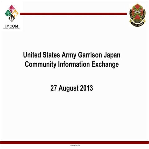 Community Information Exchange Aug. 27, 2013 | PPT