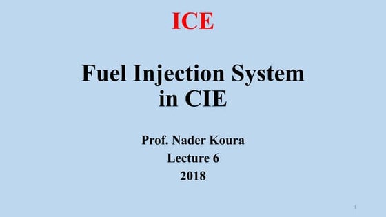 types of fuel injection system and nozzles | PDF