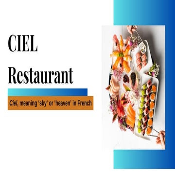 Ciel restaurant & lounge