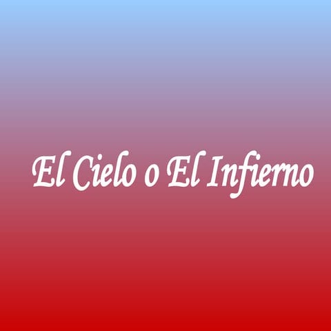 Existe El Infierno | PPT