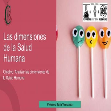 Ciencias para la Salud, clase 1, Las dimensiones de la Salud Humana.pptx