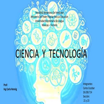 Laminas de Ciencia y Tecnología | PPTX