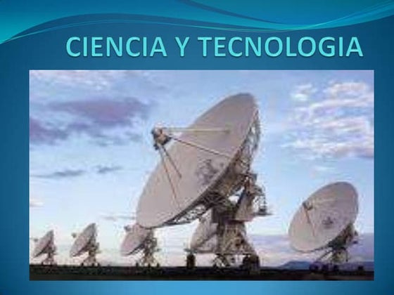 Ciencia Vs Tecnologia | DOCX
