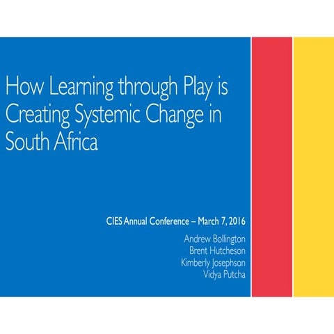 Learning Through Play | PDF