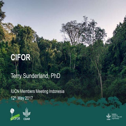 CIFOR overview | PPTX