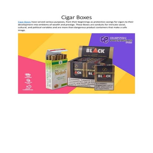 Cigar Boxes / Custom Cigar Boxes Wholesale | PDF