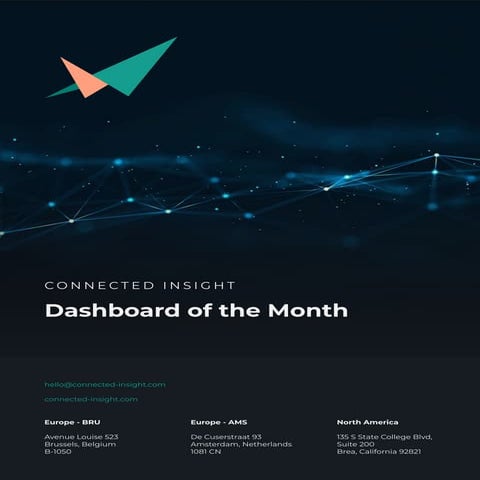 Connected Insight Dashboard of the Month - Process Heatmap | PDF