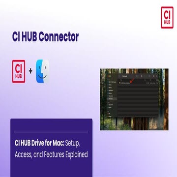 CI HUB Drive for Mac: Setup, Access, and Features Explained | PDF