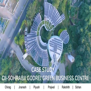 CII-SOHRABJI GODREJ | PDF