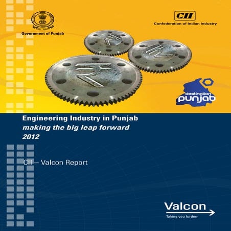 CII - Valcon Report on Engineering Industry in Punjab 2012 | PDF
