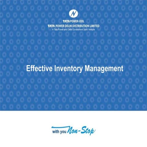 Effective Inventory Management | PPTX