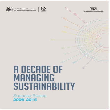 Decade of Managing Sustainability: Success Stories from 2006-2015 | PDF