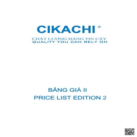 PHỤ KIỆN TỦ ĐIỆN CIKACHI-TAIWAN GIẢM 30% GIÁ LIST - CÔNG TY KỸ THUẬT ...