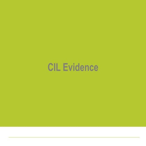 CIL: Evidence | PPTX | Civil Engineering Industry | Industries