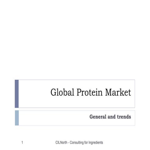 Global Protein Market - Review Feb2018 | PPT