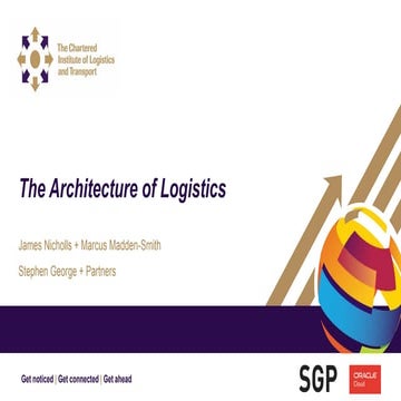 The Architecture of Logistics | PDF | Logistics | Business