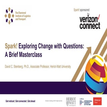 Spark! Exploring Change with Questions: A Brief Masterclass | PPT