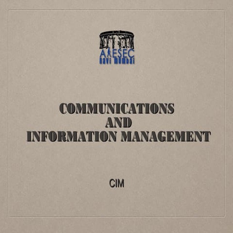 CiM | PPT | Technology & Computing