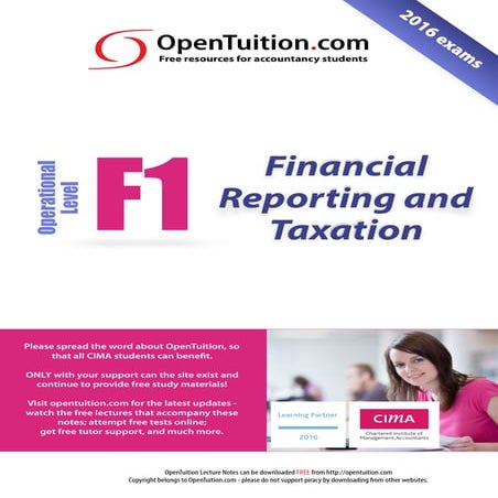 Cima -f1-notes details | PDF