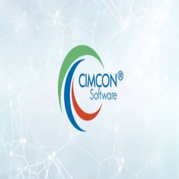 CIMCON Software - model risk management.ppt