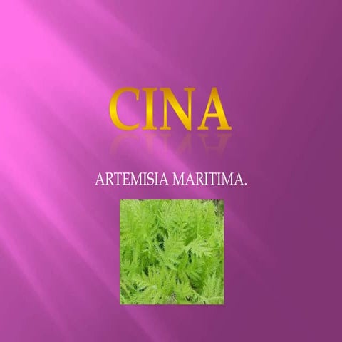 Cina/ homeopatia | PPTX