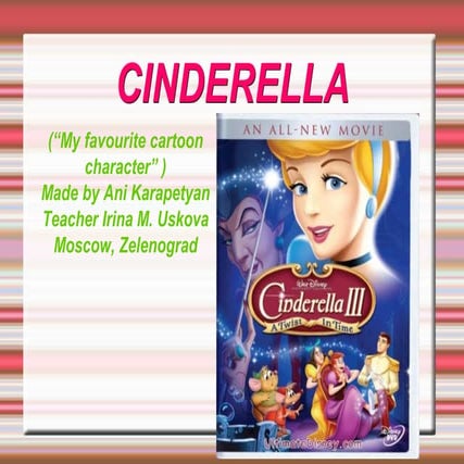 Cinderella | PPTX | Books and Literature