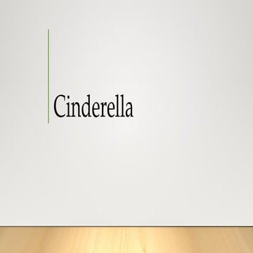 Cinderella story telling english and moral lesson | PPTX