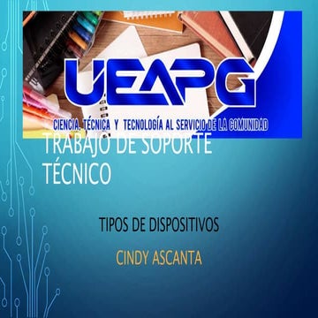 tipos de dispositivos | PPTX