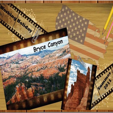 Cindy and her Summer WAT experience at Bryce Canyon, Utah | PPTX