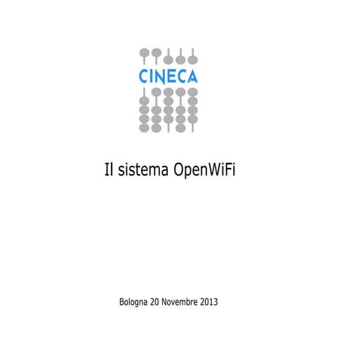 Open WiFi solution for Public Administrator and University | PDF ...