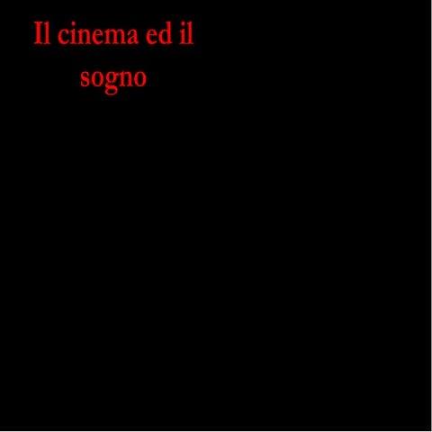 Cinema E Sogno | PPT