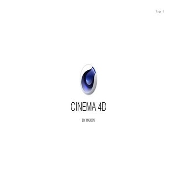 MAXON Cinema 4D | PDF | Graphics Software | Computer Software and Applications