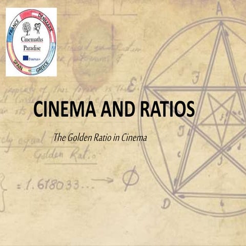 Cinema and ratios ppt | PPTX