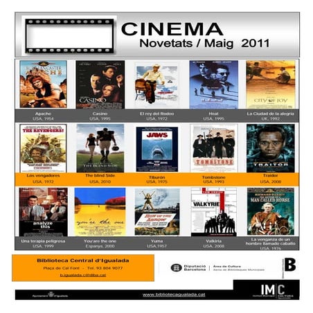 Cinema maig 2011 | PDF