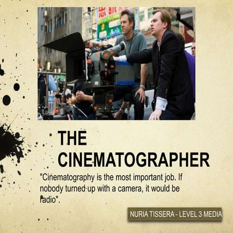 Cinematographer | PPTX