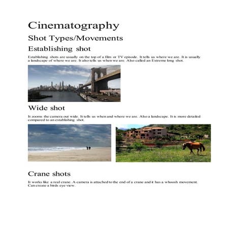Types of camera angles | PPTX